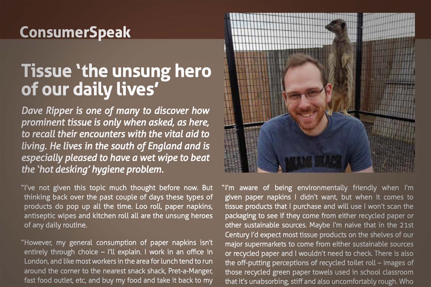 Tissue ‘the unsung hero of our daily lives’ - Tissue World Magazine